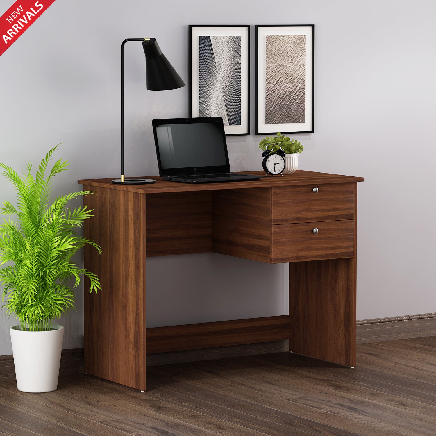 Daria Study Table | Walnut
